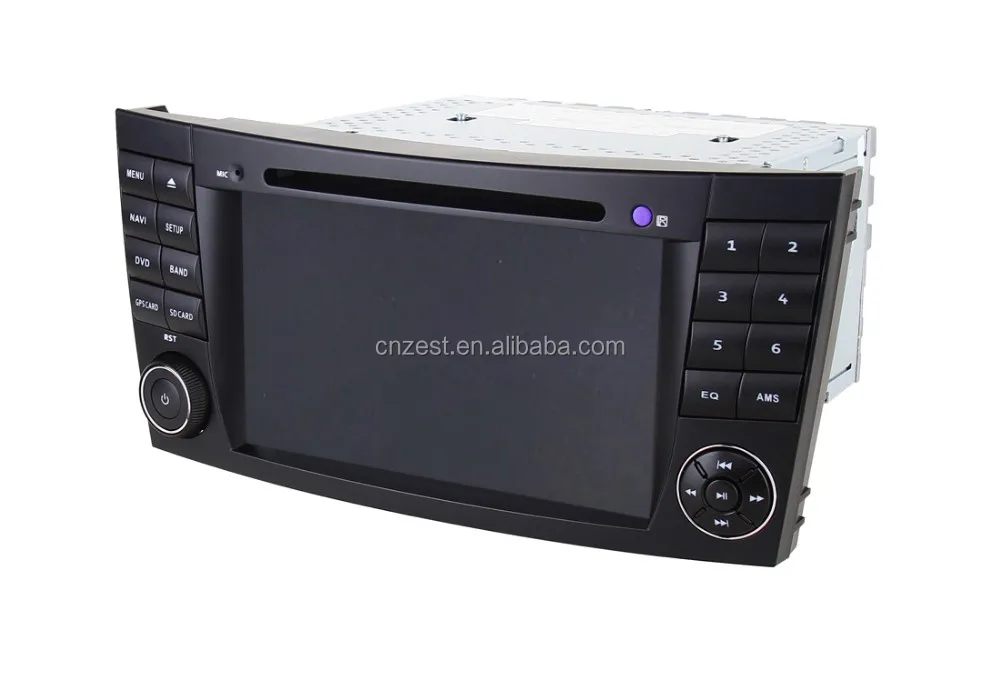 Car Radio 2 Din For Mercedes-benz W211 E Class With Touch Screen Dvd ...