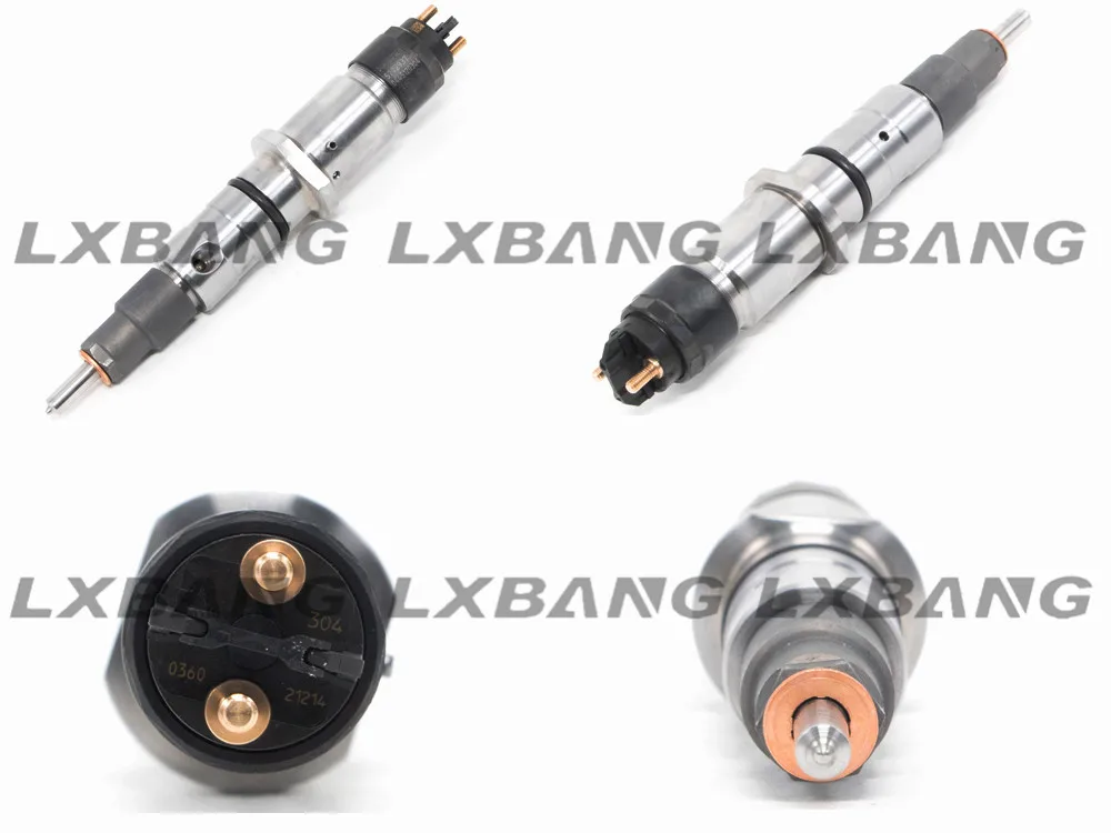 Fuel Injection Common Rail Fuel Injector 0445120304 For Bosch Cummins ...