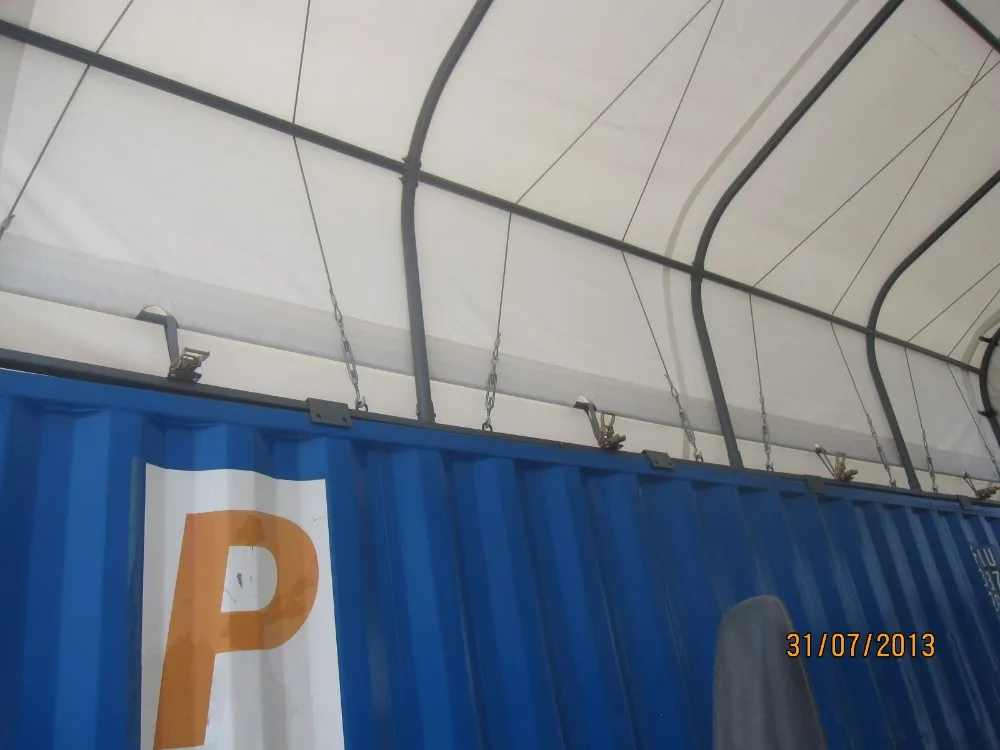 40ft Shipping Container Garage Roof Storage Tent for Aircraft Hangar