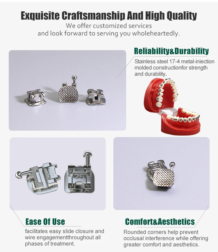 Dental Orthodontic Infinity Self-ligating Bracket System - Buy Infinity ...