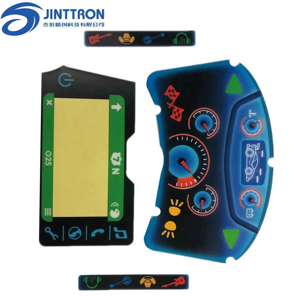 Custom membrane keyboards overlay/ keyboard stickers silkscreen/ offset ...