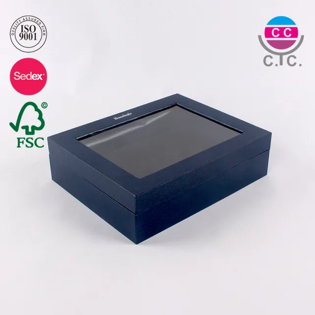 customized printed creative pvc window gift carton box - 动态图库网