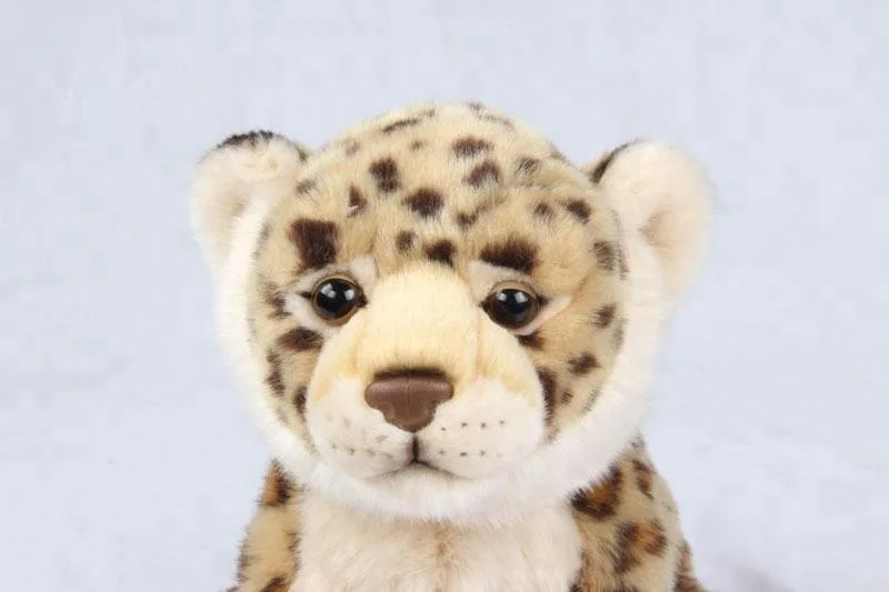 Hand Made Stuffed Animal Panther Toy Brown Leopard Plush Toys - Buy ...