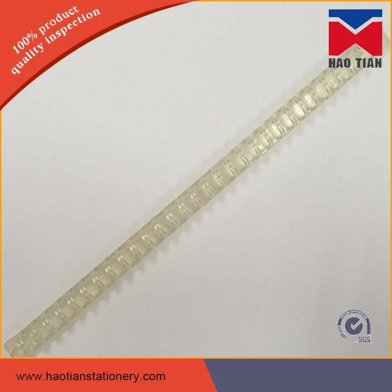 Transparent Plastic Multi 30 Rings Binder Clip/mechanism,Clear Plastic ...