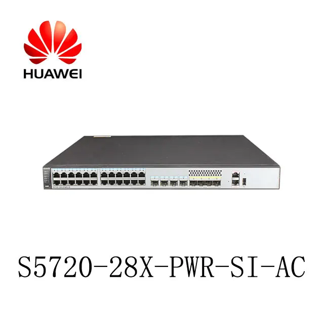 Huawei 24 Ethernet Poe+ Ports Sfps Switch S5720-28x-pwr-si-ac - Buy ...