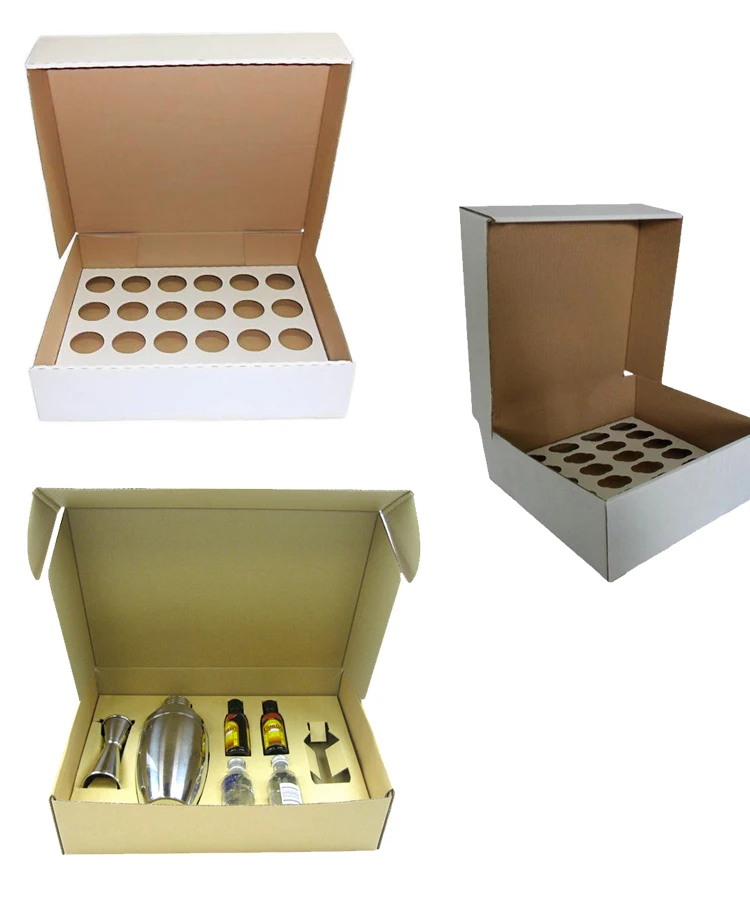 Die Cut Printing Foldable Dividers - Corrugated Cardboard