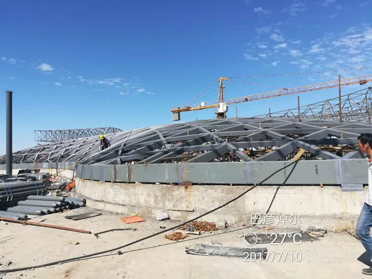 Metal Roof Skylight With Steel Space Frame Structure For Office ...