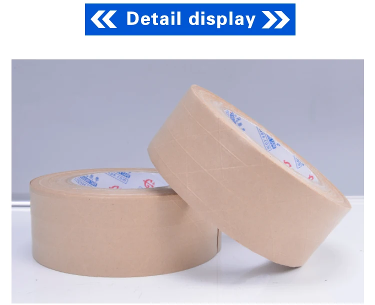 Fiber Reinforced Gummed Water Activated Kraft Paper Tape - Buy Fiber ...