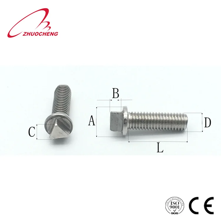 Stainless steel triangle head bolts Products from Wuxi Zhuocheng ...
