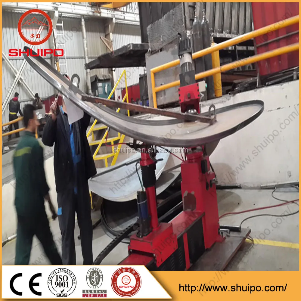 Shuipo Dish Head Flanging Machine For No Template Irregular Tank Head ...