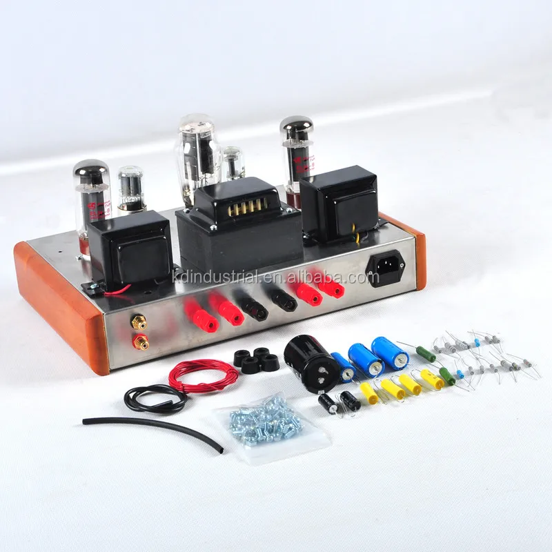 Class A Single Ended EL34 Tube Audio Amplifier Kit - 13wx2