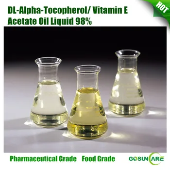 Dl Alpha Tocopherol Acetate / Vitamin E Acetate Oil Liquid 98% 99% ...