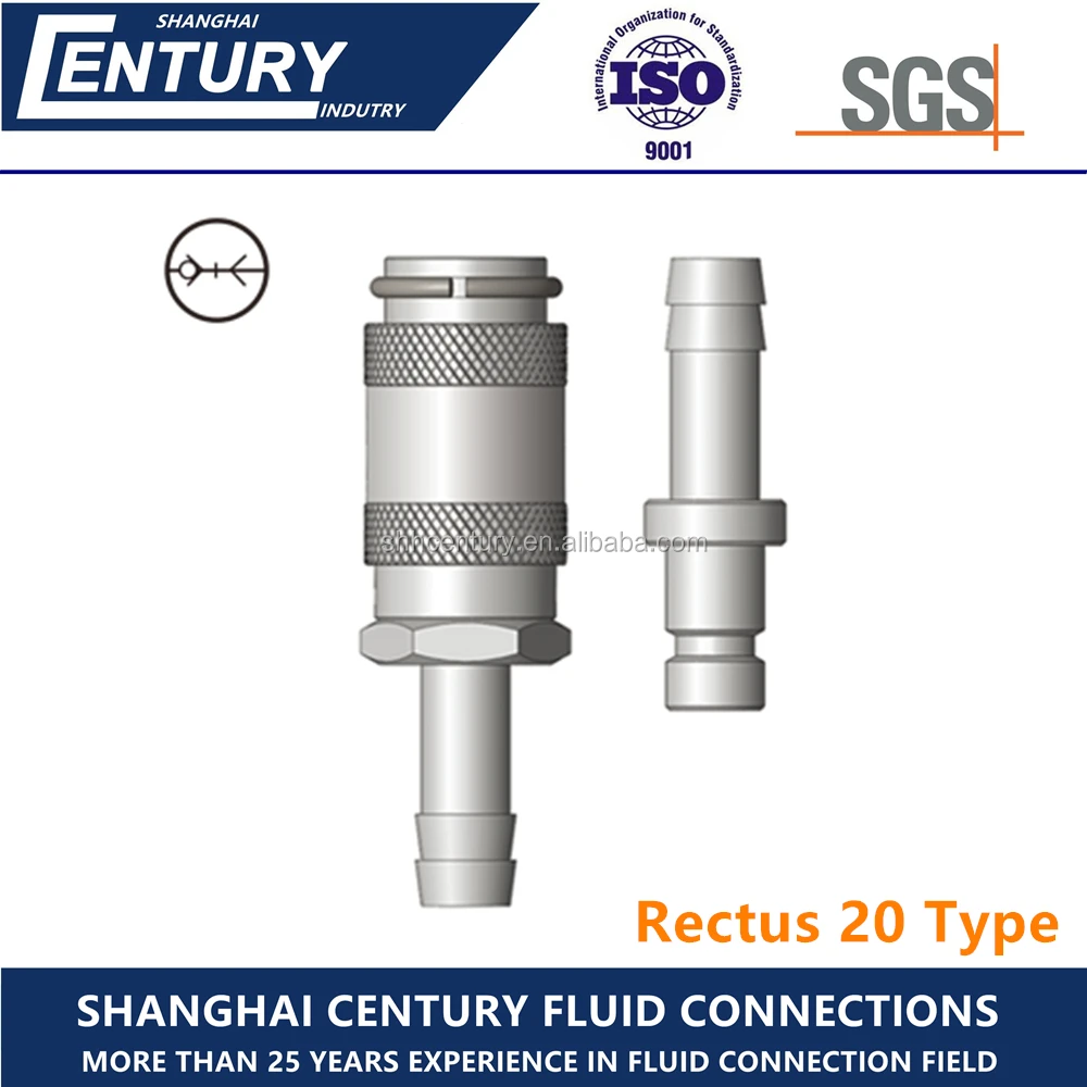 Rectus 20 Type Air Coupling Super Mini Pneumatic Quick Coupler - Buy ...