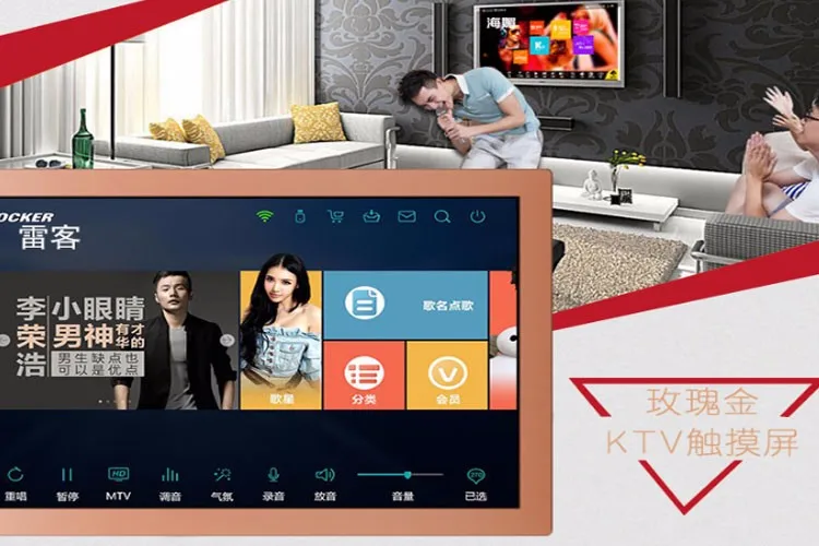 19 Inch Touch Screen Monitor - Professional Karaoke Display