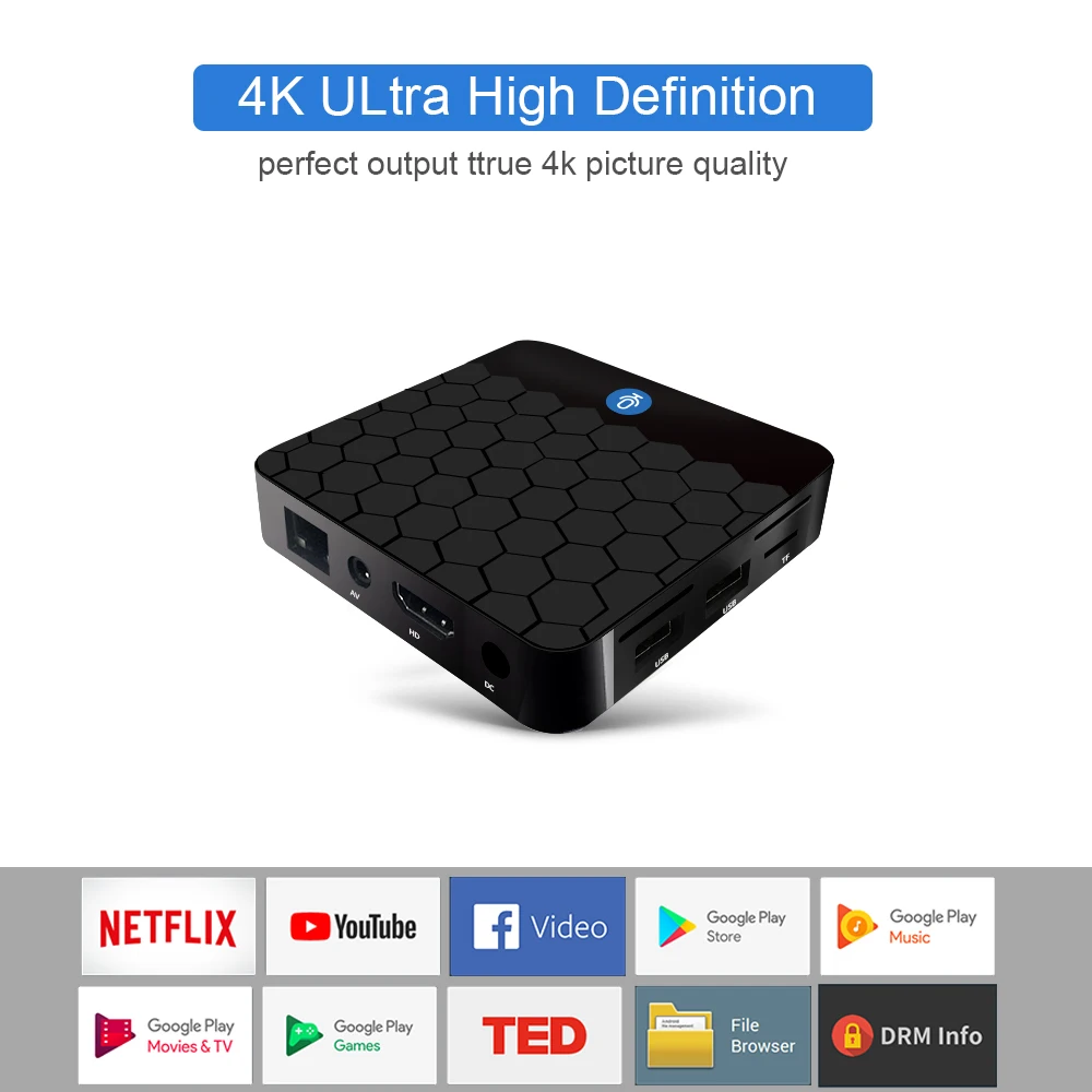 Ott Tv Box With Voice X88 Mini Rk3328 2gb 16gb Set Top Box Usb3.1 Media ...