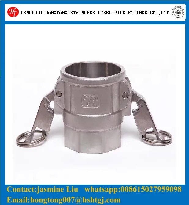 Ss 304 Cam And Groove Coupling /aluminium Camlock Fittings Npt Bspt ...