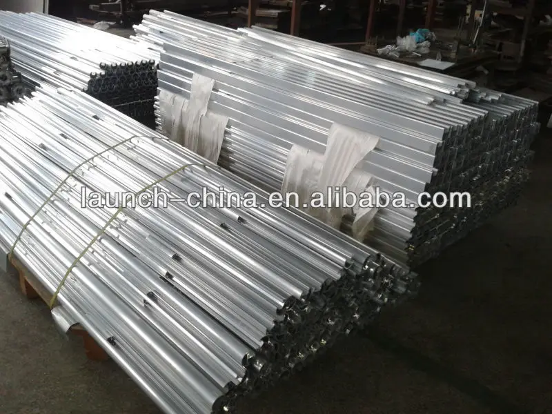 50mm Aluminum Profile For 12mm Glass Fence - Buy 6063/6061aluminum ...
