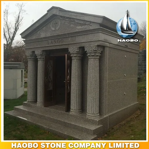 Private Custom Design Mausoleum Granite - Buy Natural Stone Mausoleum ...