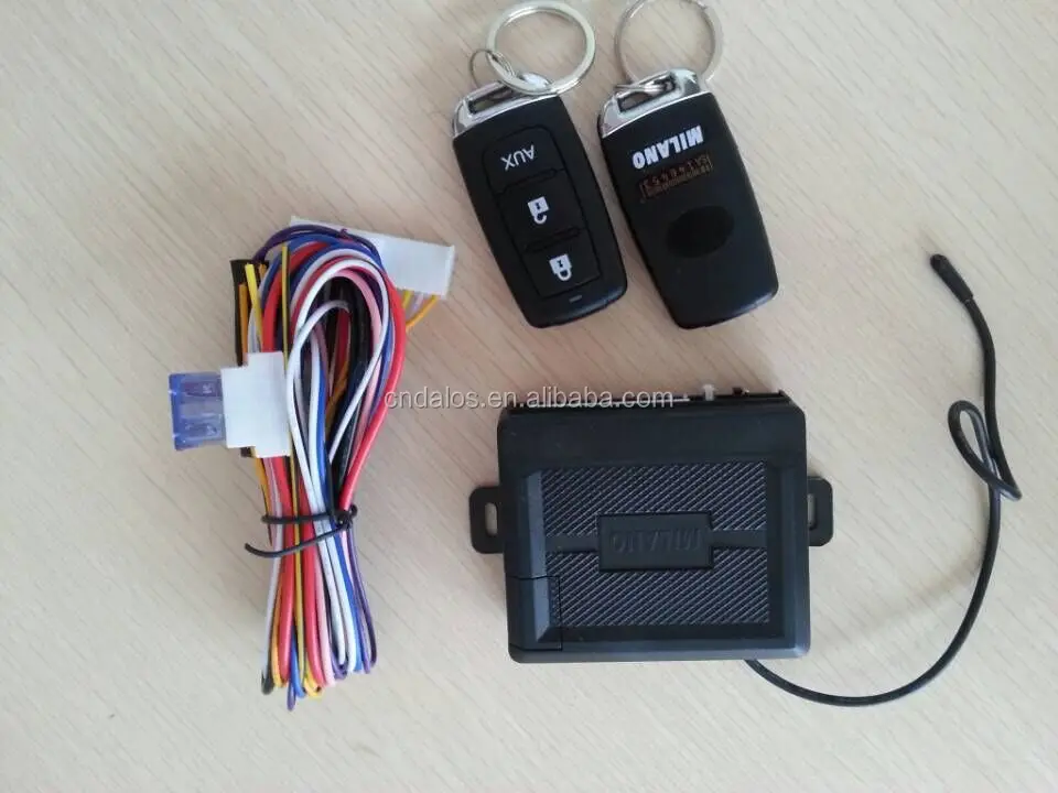 Most Popular Giordon Keyless Entry Car Alarm System With 4 Button ...