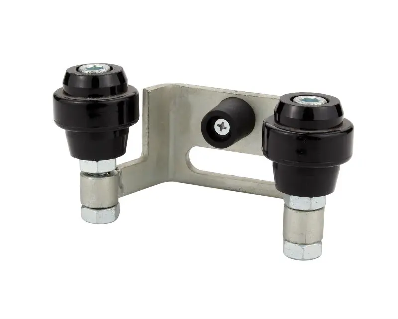 Sliding Door Adjustable Gate End Stop with Two Rollers 40mm