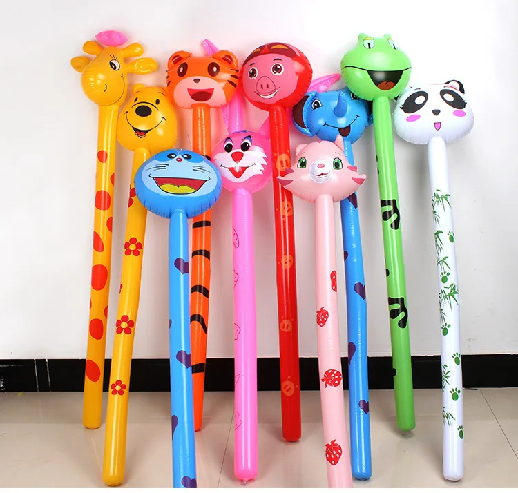 Wholesale PVC Children's Inflatable Toys - Animal Sticks