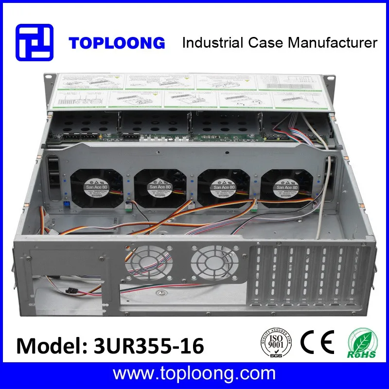 3u Server Case,Support Universal Motherboard Rack Mount Server Chassis ...