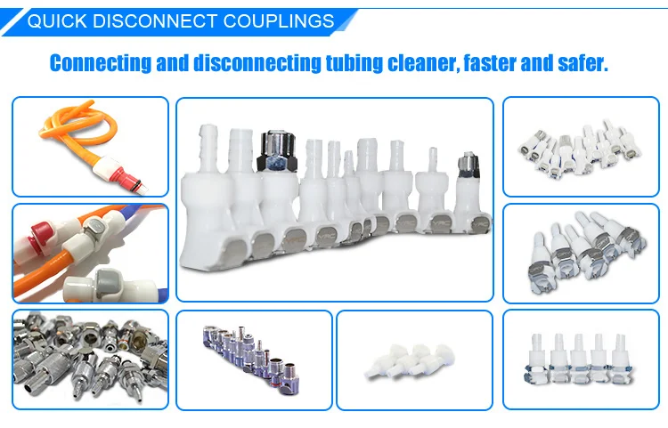 Small Plastic Quick Disconnect Coupler Plug - YRC