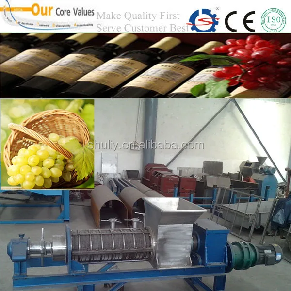 Large Scale Grape Crusher Destemmer/grape Stem Separator ...