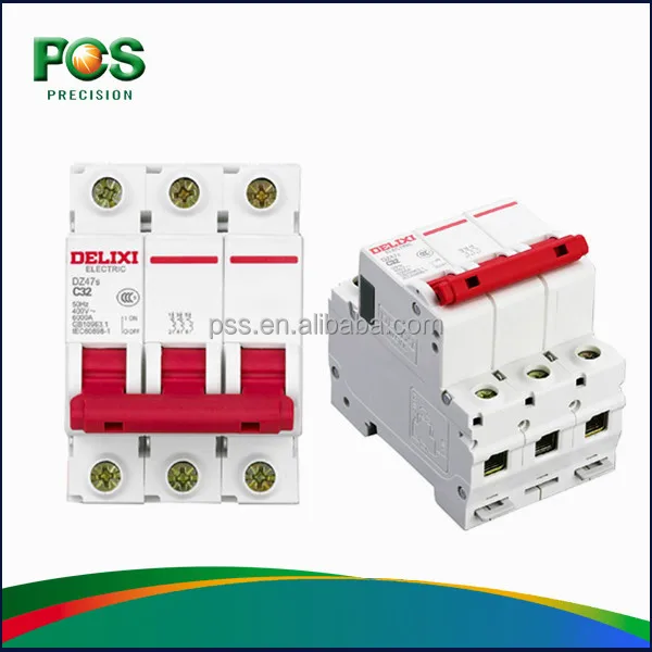 Delixi Dz47s 25a C63 Acb 3p Remote Control Automotive Circuit Breaker ...