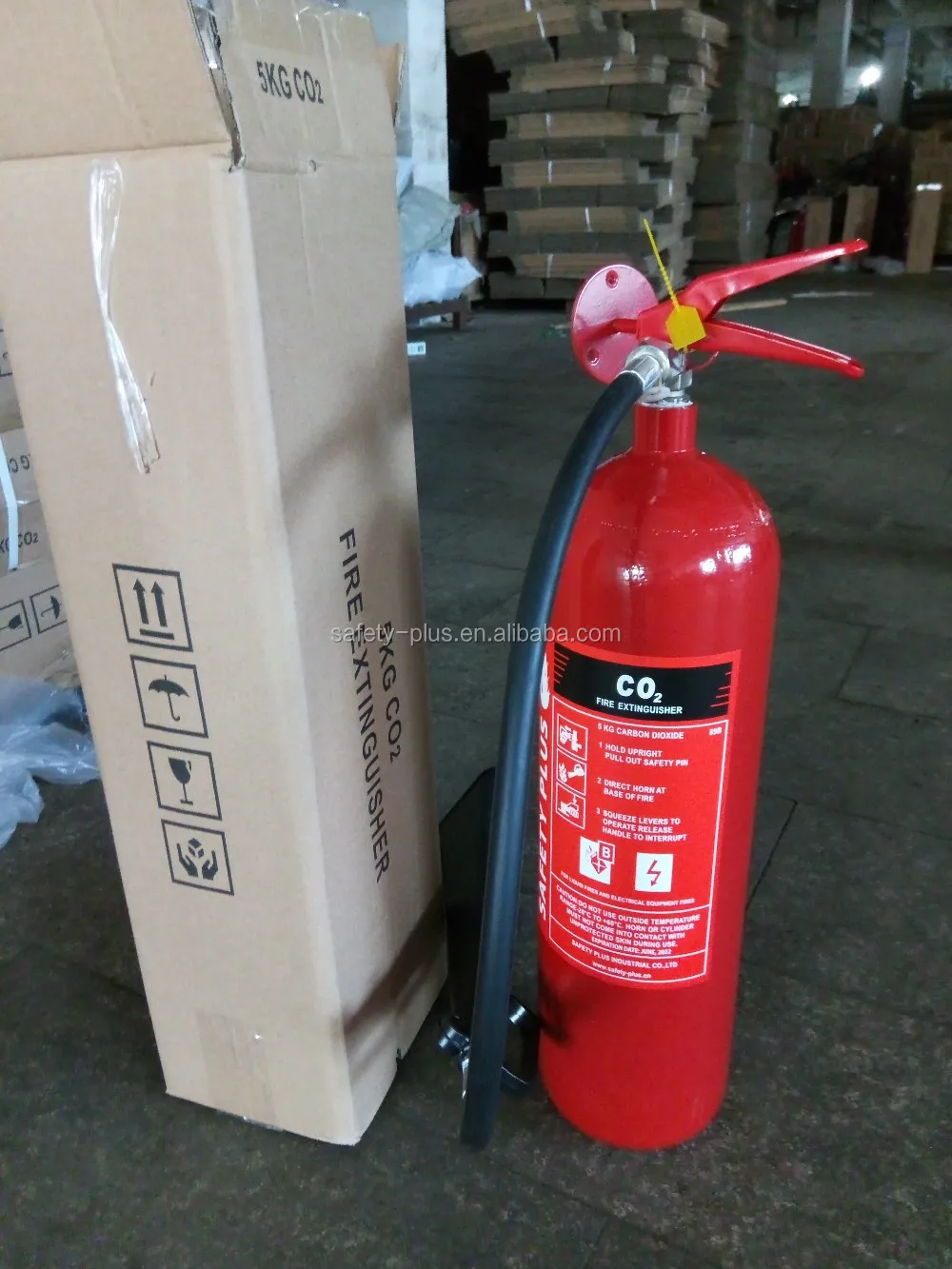 1kg to 9kg CO2 Fire Extinguishers - Safety Plus Solutions