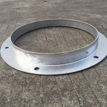 Galvanized Steel Connector Round Duct Flange For Air Spiral Duct Tdc ...
