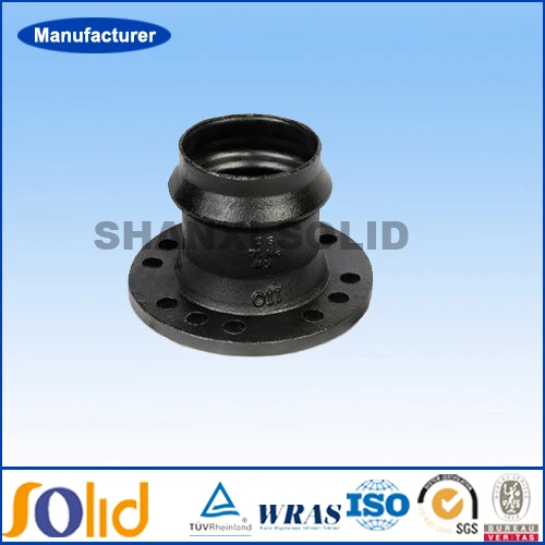 Iso2531/iso4422/en545/en598/bs4772/awwa C110 Ductile Iron Pipe Fitting ...