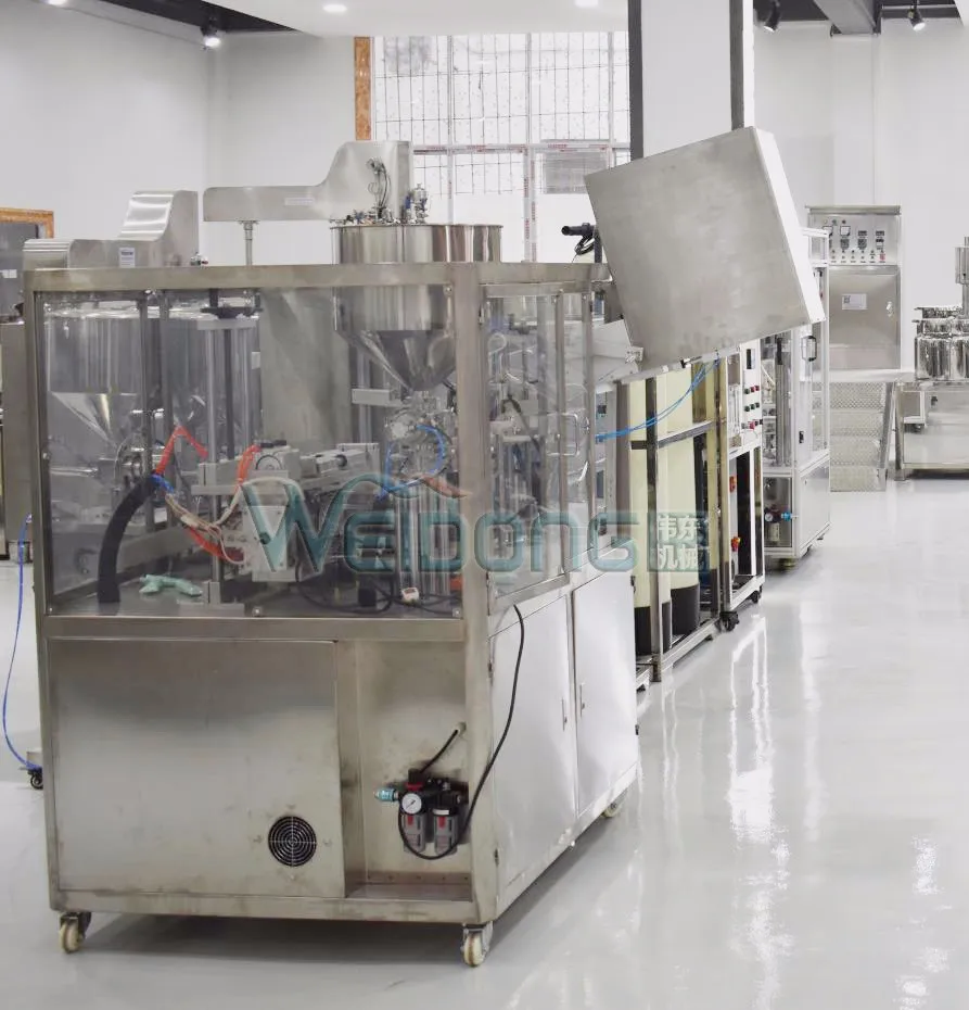 Filling Machines High Quality Automatic Tiger Balm Ointment Filler Hand ...