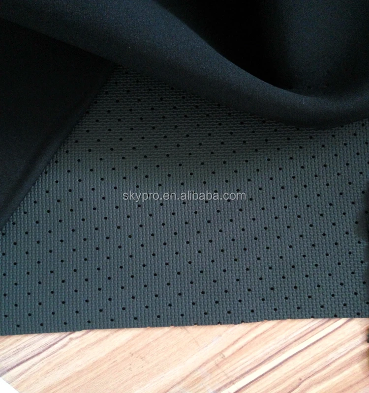 Wholesale Neoprene Coated 1mm Nylon Fabric Sheet Perforated Neoprene ...