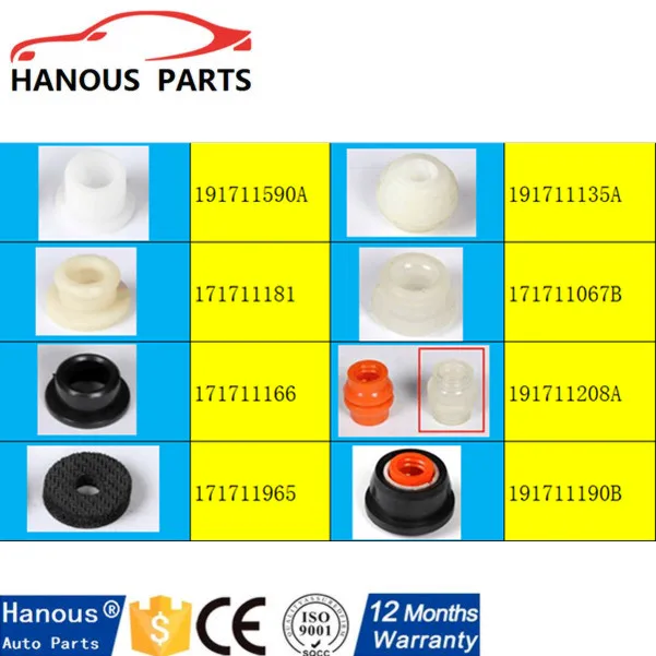 Hanous Selector Gear Lever Bushing - Reliable Performance