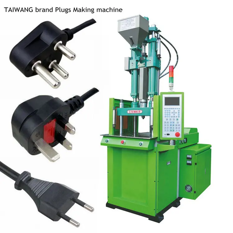 Electric 2pin 3 Pin Plugs - 25ton Injection Moulding Machine