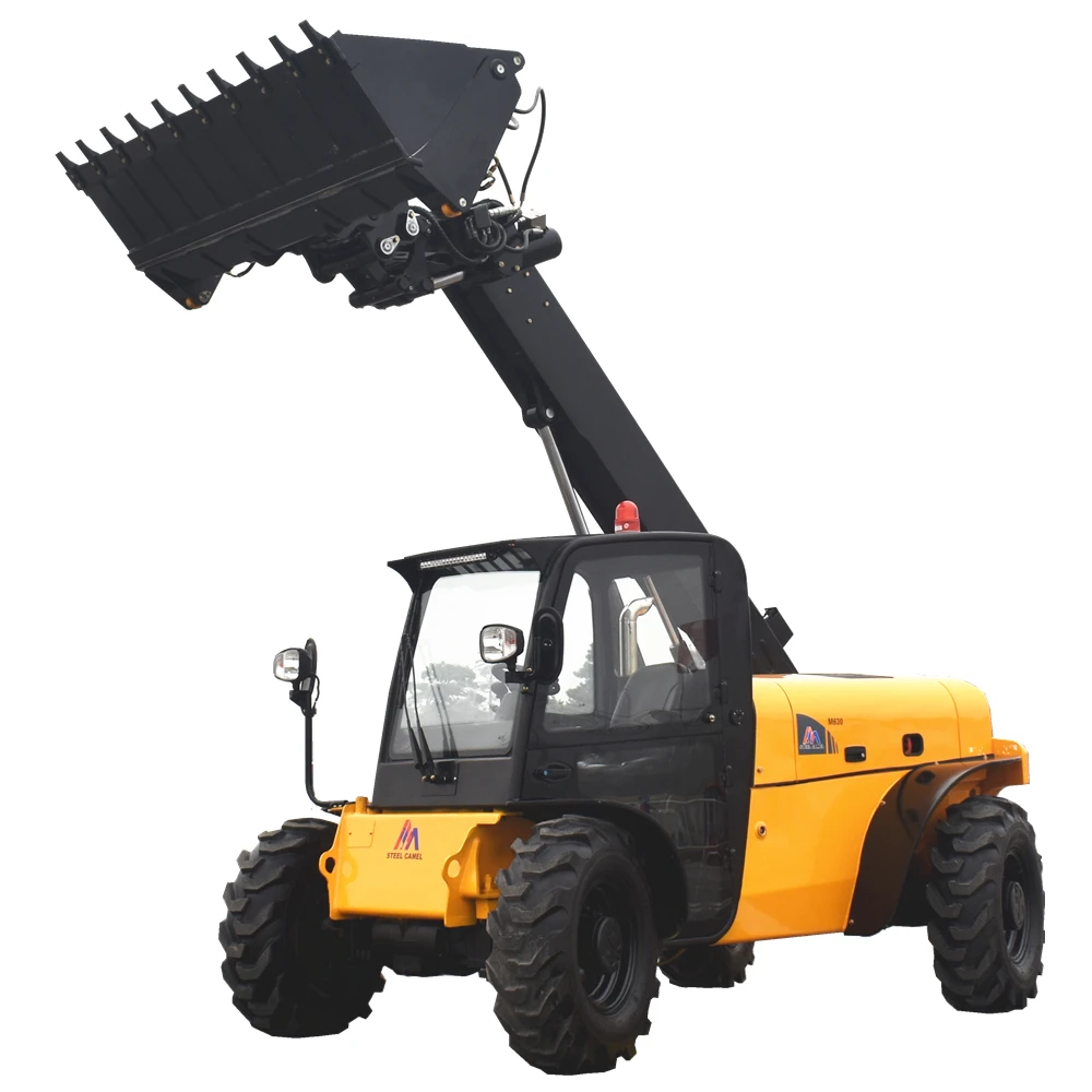 Mini Fork Loader Telescopic Lifting Shovel to Hydraulic Lifter Forklift ...