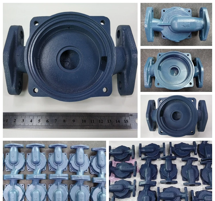 Ht200 250 Grey Iron Casting Small Water Pump Impeller Casting Parts ...