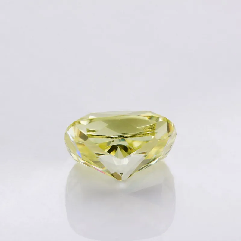 Fancy Yellow Color Canary Yellow Colored Fancy Diamond Color Cushion ...