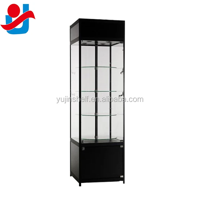 Vloerstaande Kasten - Elegant Glass Display Cabinets