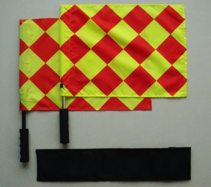 Hand Held Umpire Beeper Linesman Referee Flags Football