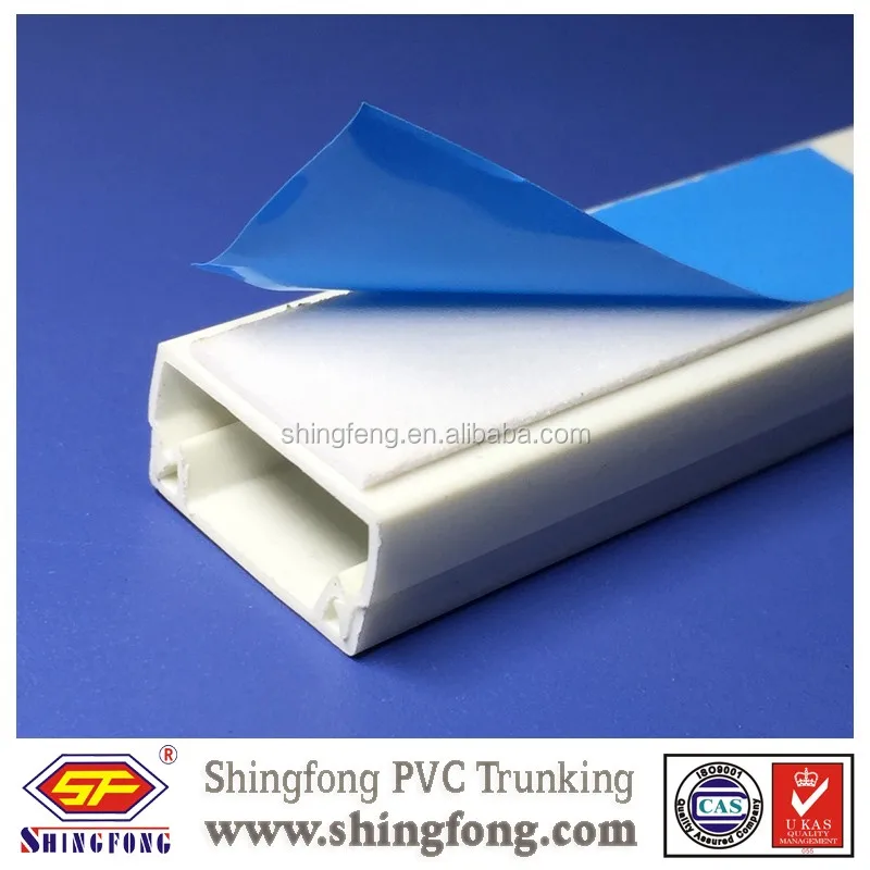 Pvc Round Trunking/pvc Compartment Trunking Half Floor Sticker Trunking ...