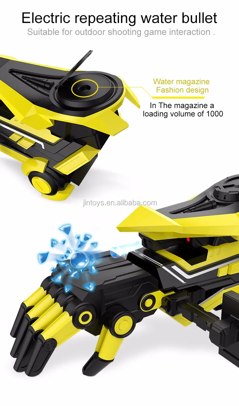 New Products 2017 3d Robot Hand Soft Bullet Water Gun - Buy Robot Hand ...