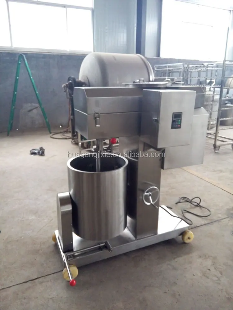 High Speed 304 Stainless Steel Meat Beater / Meatball Beating Machine ...