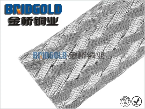 BRIDGOLD AWG36 Tinned Copper Braid Grounding Strap 25mm2 - OEM