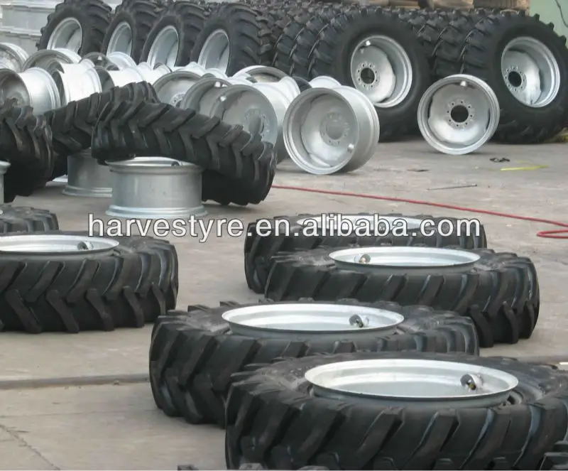 Agr 04 14.9x24 R3 Pattern Tire And W12-24 Wheel Assembly For Center ...