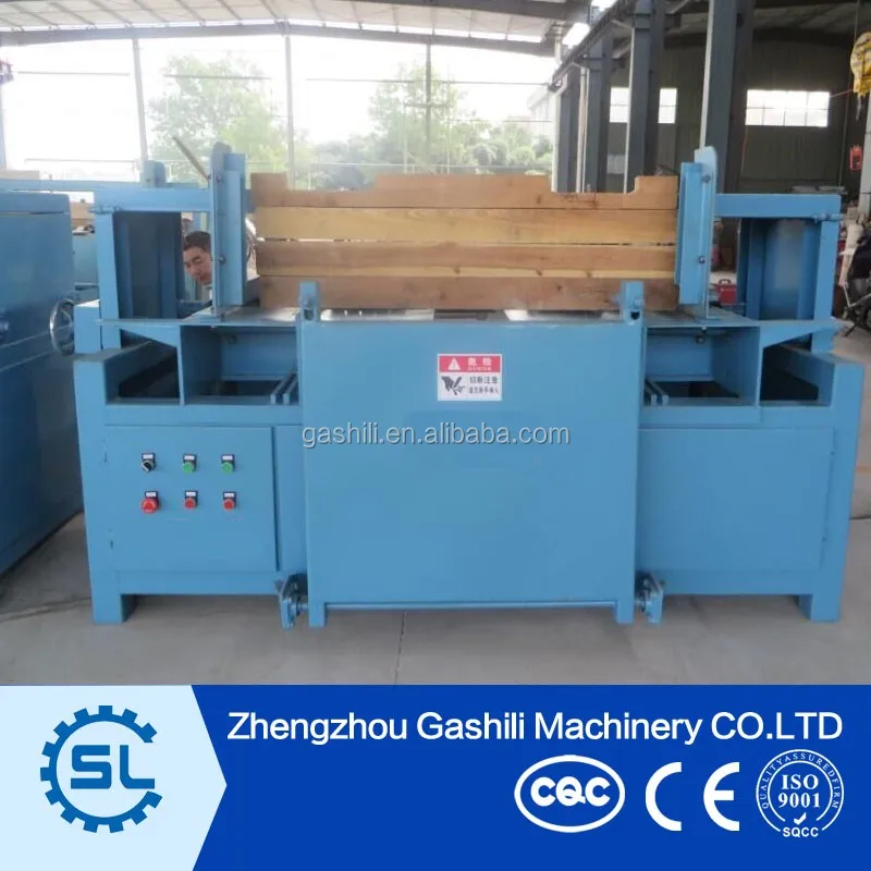 Euro Pallet Automatic Notcher Wooden Pallet Slot Making Machine ...