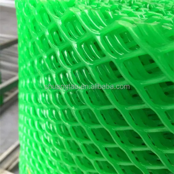 Diamond Hole Plastic Fence Mesh(factory Price) - Buy Green Plastic ...