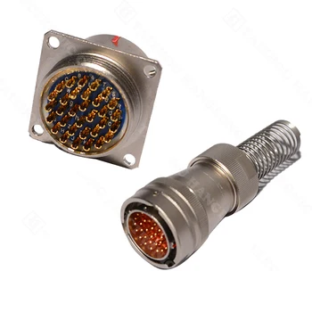 Straight Plug 32 Pin Cable Military Connector - Buy Plug Military ...