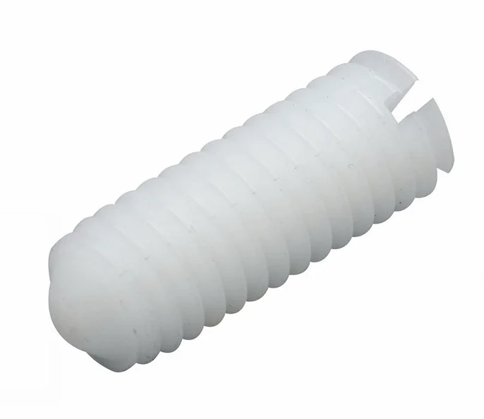 M3 M4 M5 Flat Headless Slotted Screws Plastic Nylon Set Screws - Buy ...